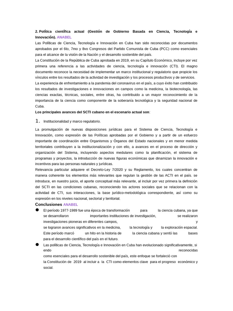 Exposicion Cts | PDF