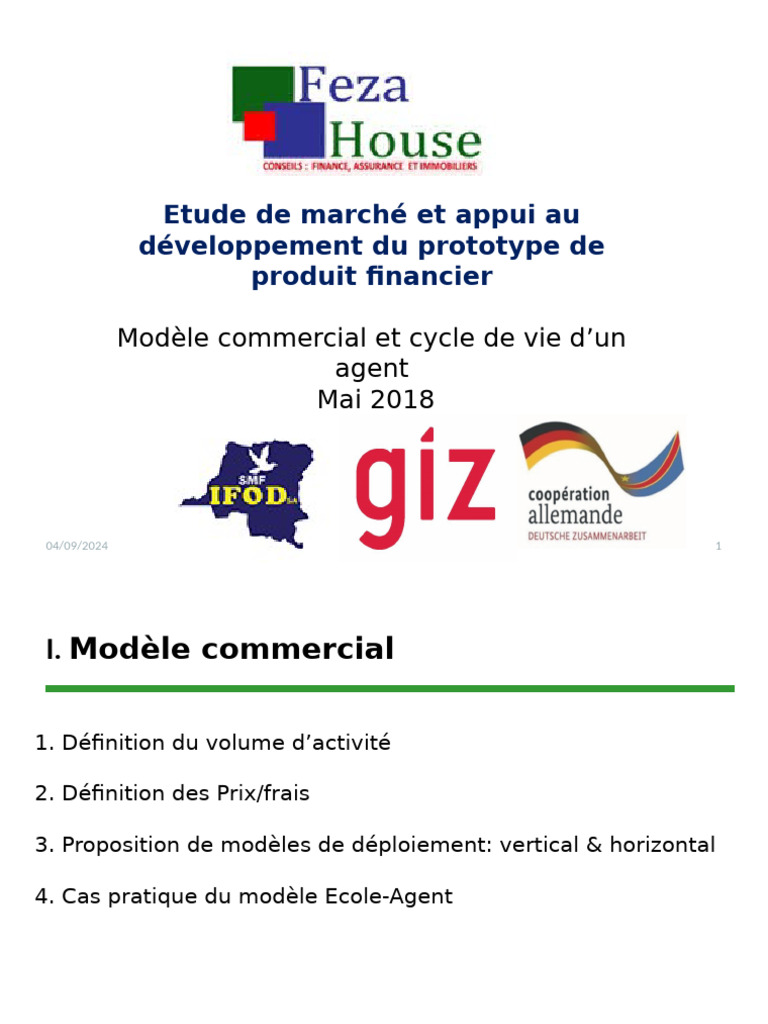Modèle Commercial | PDF
