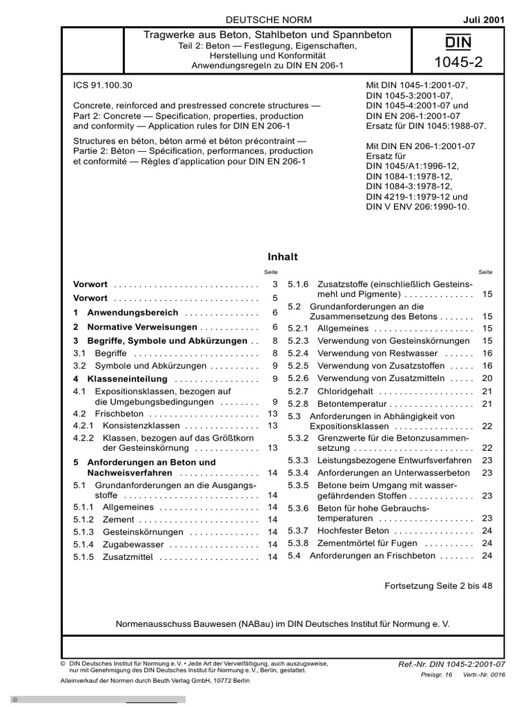 Din 1045-2 | PDF