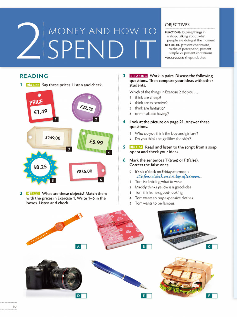 Think Level 1 Students BookUnit 2 | PDF