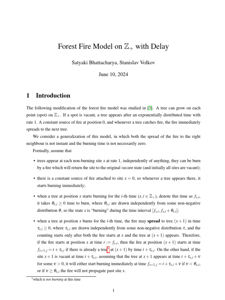 Forest Fire | PDF