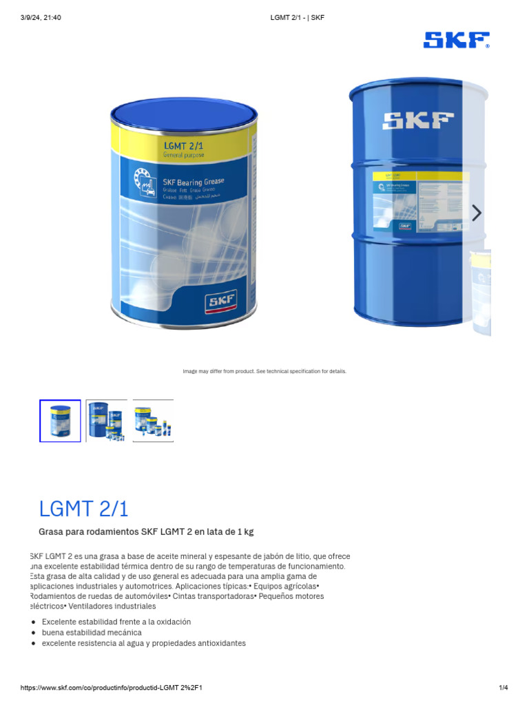 FT LGMT 2 - 1 - SKF | PDF