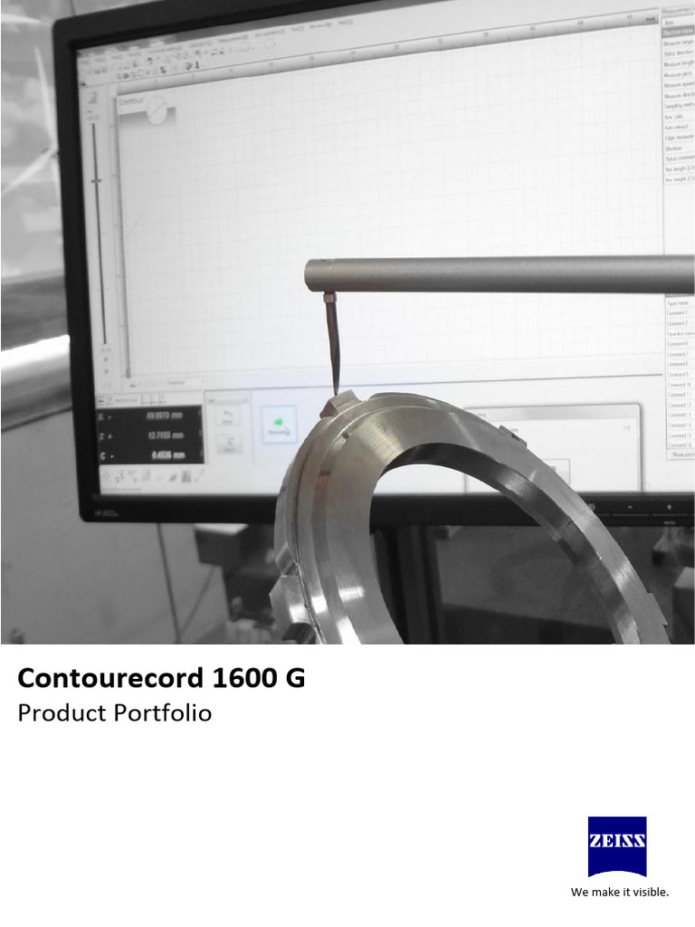 Contourecord 1600G | PDF