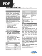 MasterProtect HB 400 Formerly Thorocoat Product Data 2010646 | PDF | Concrete | Coating