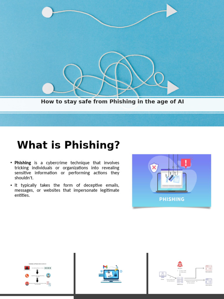 How to stay safe from Phishing | PDF