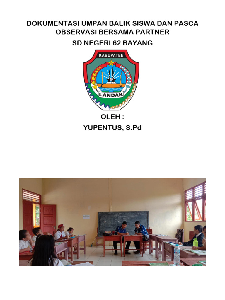 Observasi Partner Umpan Balik Dan Dokumentasi Aksi Nyata Yupentus | PDF
