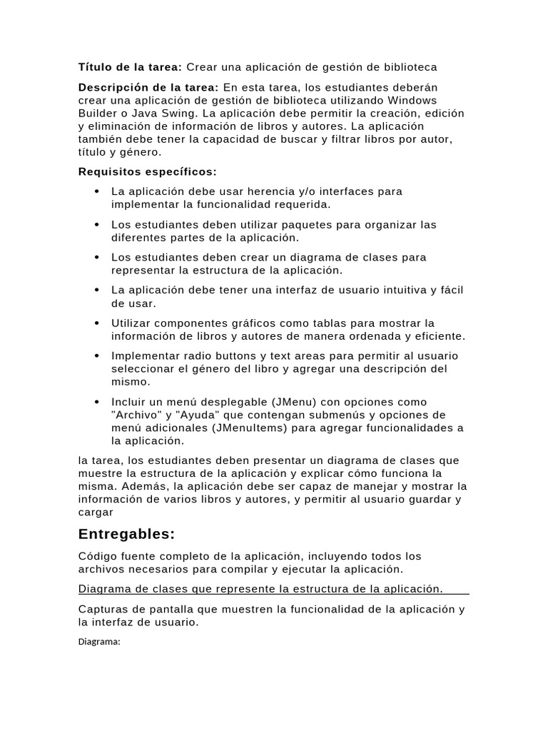 Menu Tarea Poo Nu | PDF