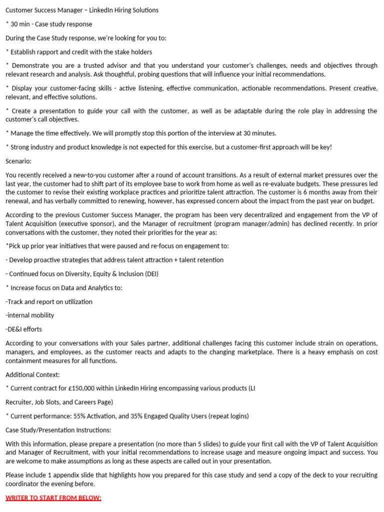 Updated - CSM LI - Case Study-3 | PDF