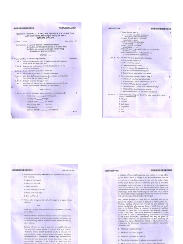 General English 5001-6001-7001 Kslu | PDF