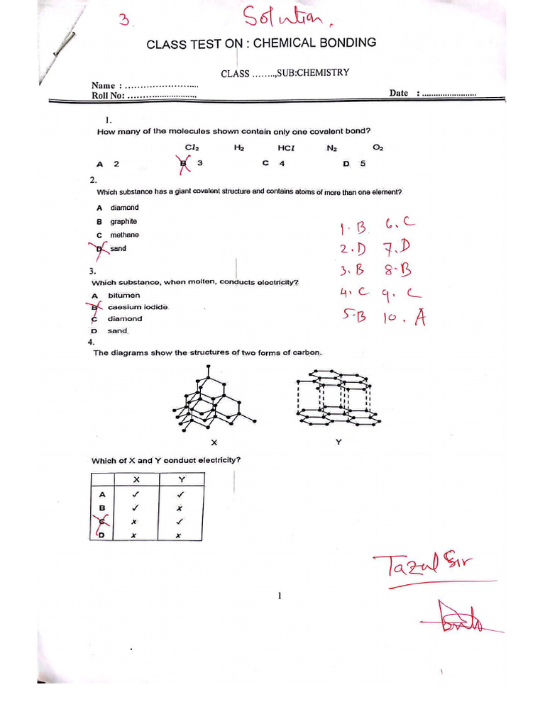 Chemical Bonding | PDF