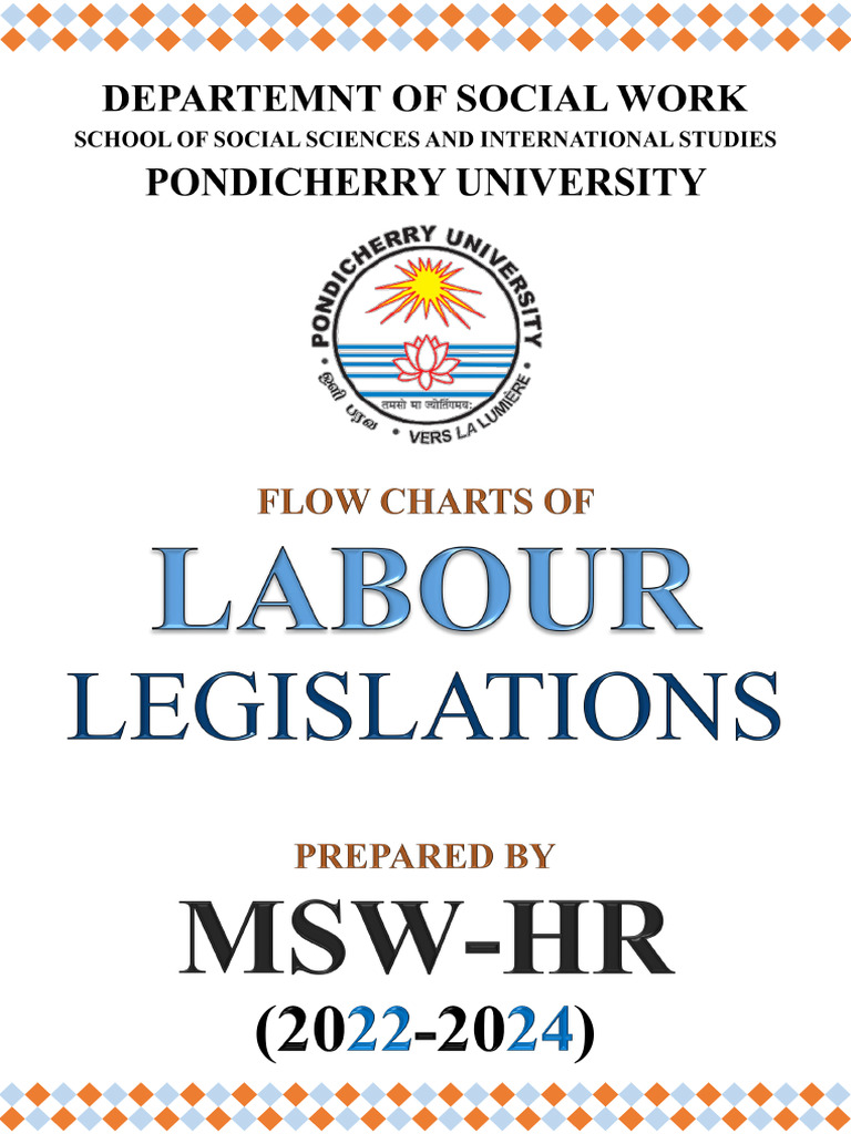 Labour Law Prepared by II MSW Pondicherry University 1706818912 | PDF