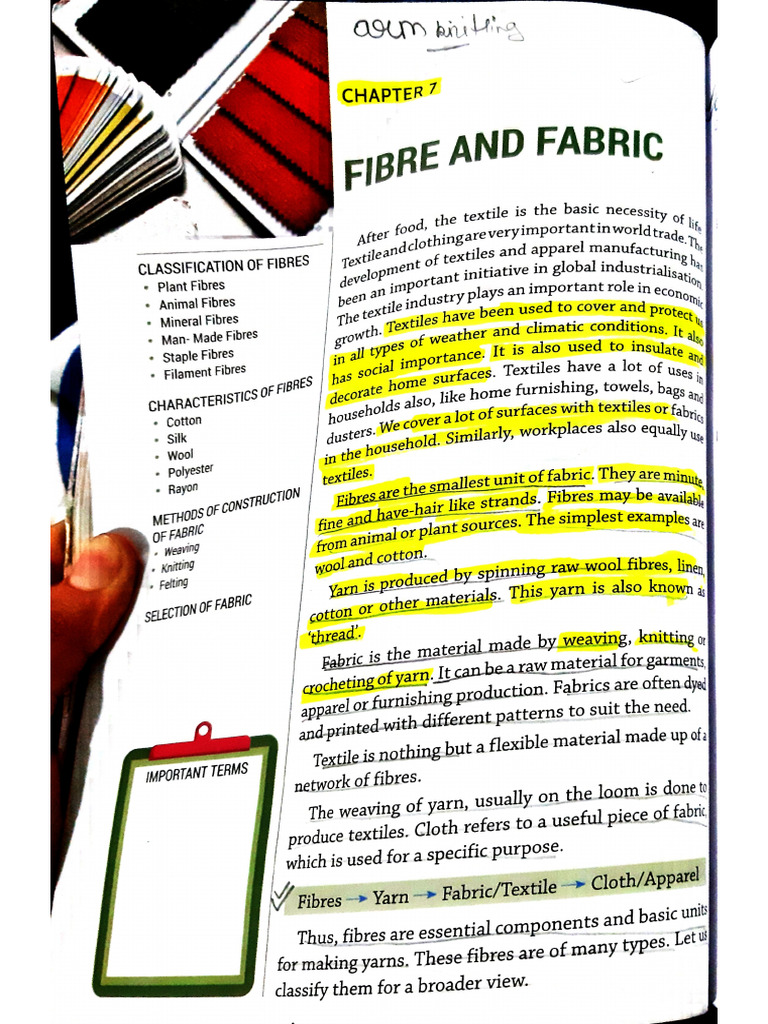 Fiber To Fabric | PDF