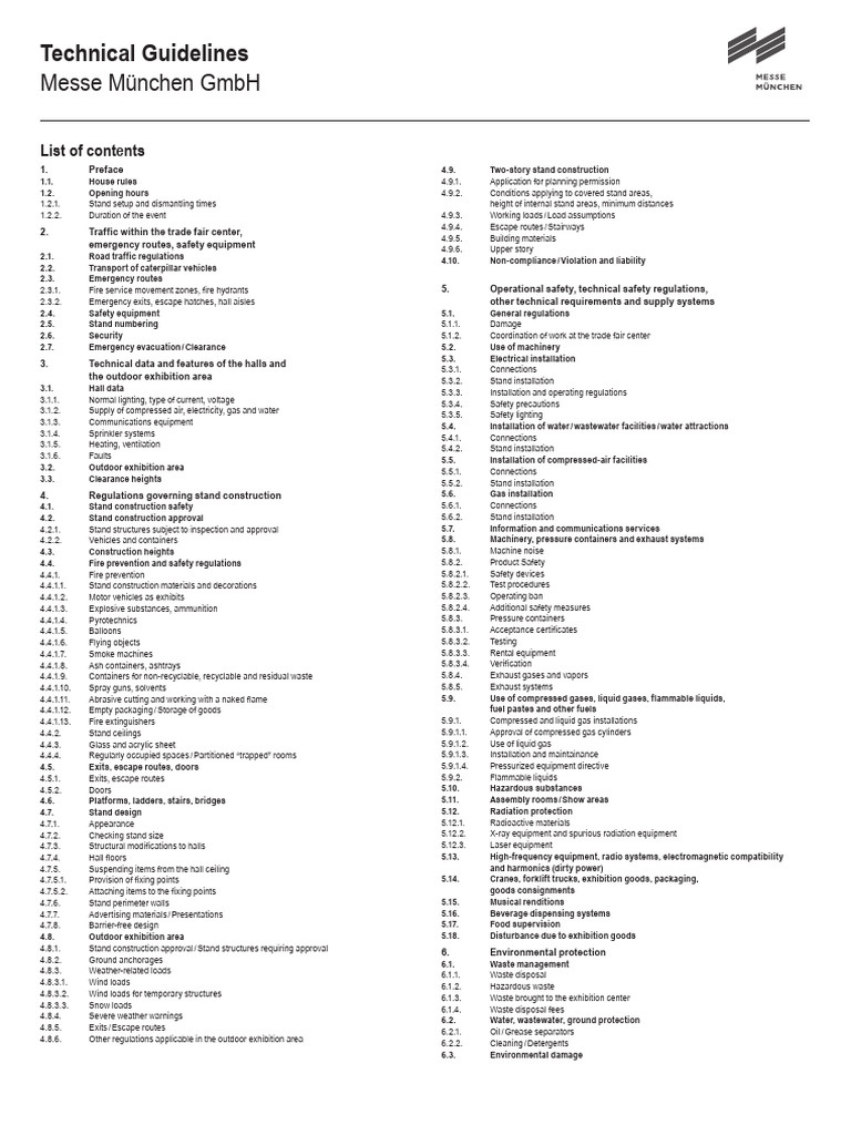 MM24 Technical Guidelines | PDF