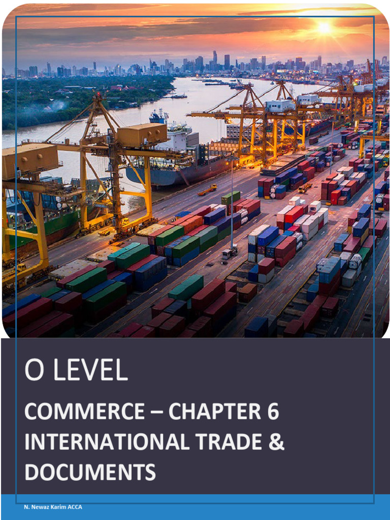 Chapter 6 International Trade & Documents | PDF