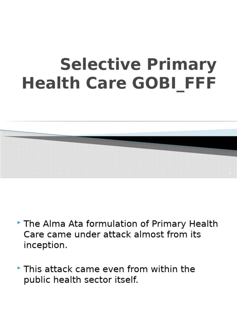 3 Selective PHC | PDF