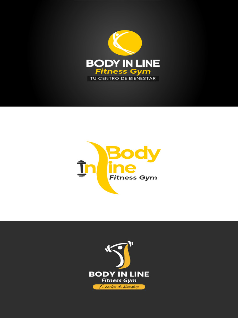 Body in Line PROPUESTA DE LOGOS | PDF
