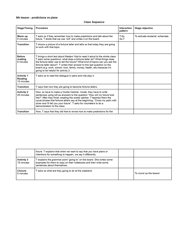 Lessons 8, 9 & 10 | PDF