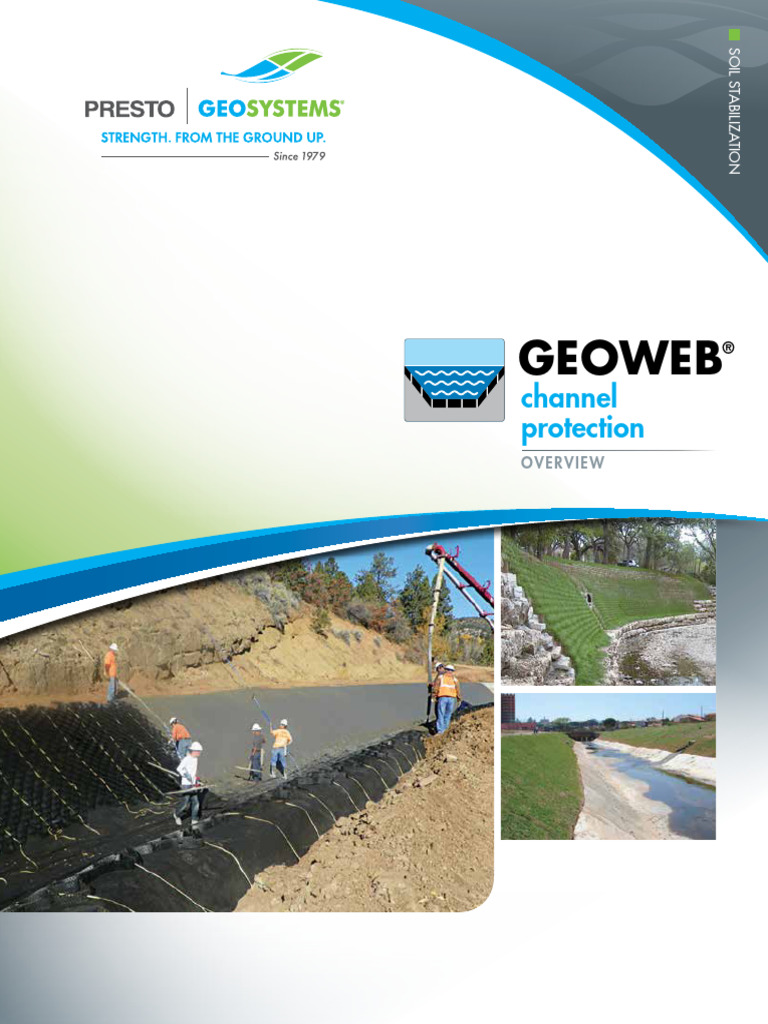 Geoweb Channel Overview | PDF | Concrete | Civil Engineering