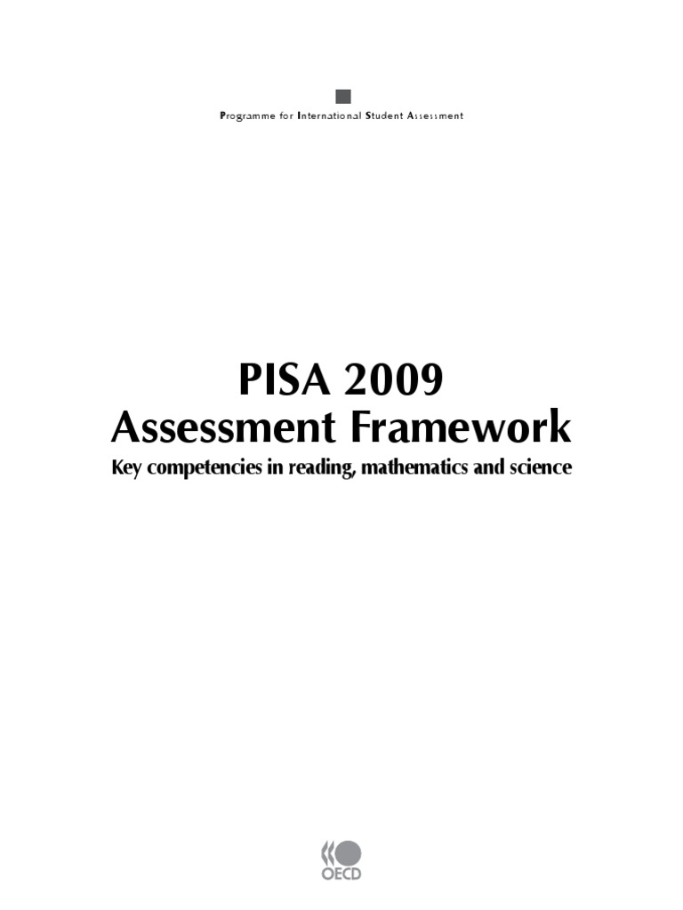 Pisa 2009, Framework | PDF | Programme For International Student ...