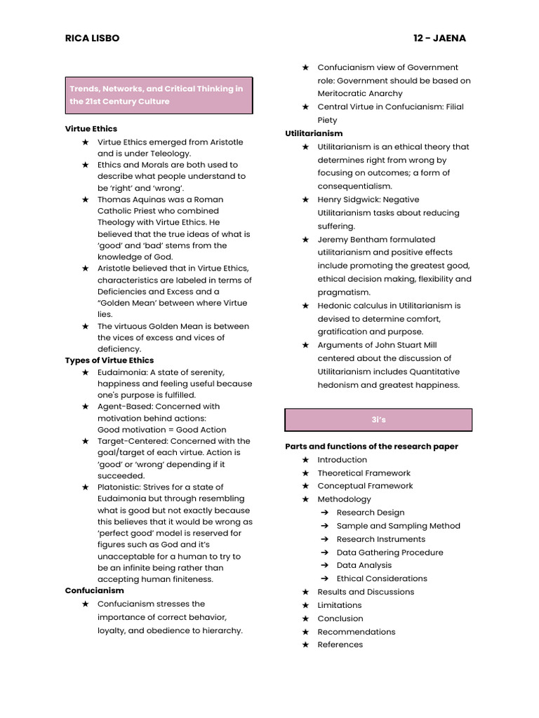 Quarter 4 Test Reviewer | PDF
