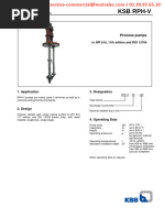 KBL Product Catalogue DTW | PDF | Pump