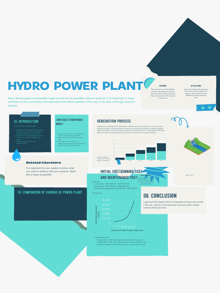 Hydropower plant poster | PDF