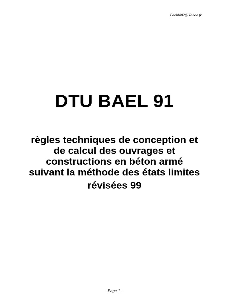 Dtu Bael 91 - Infra - 000145 | PDF