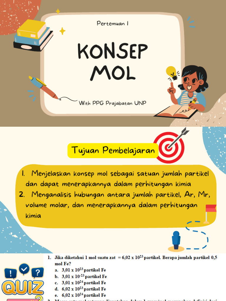 Konsep Mol Pert 1 | PDF
