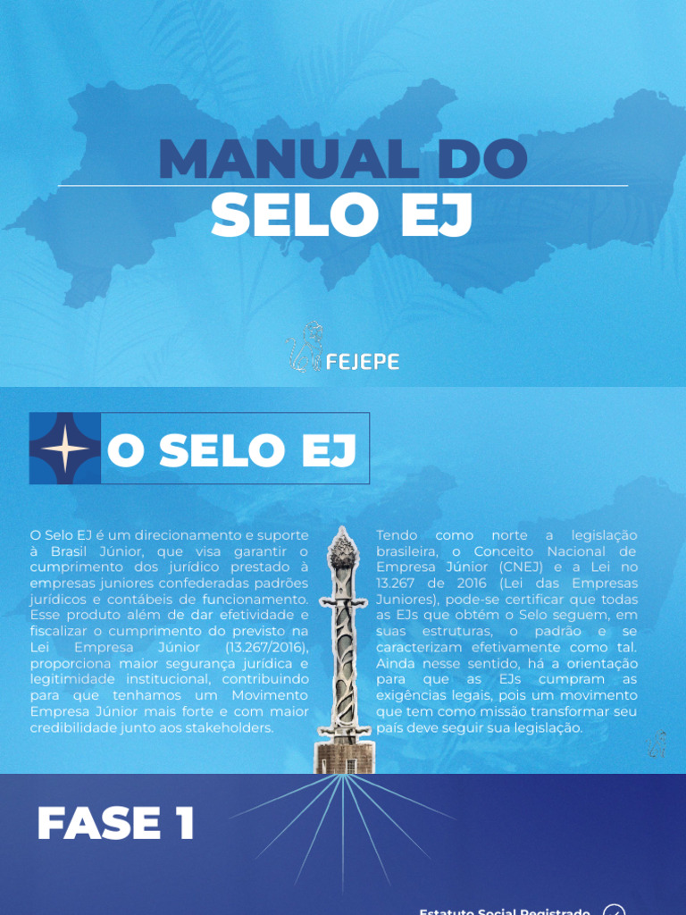 Manual Selo EJ 2022 | PDF