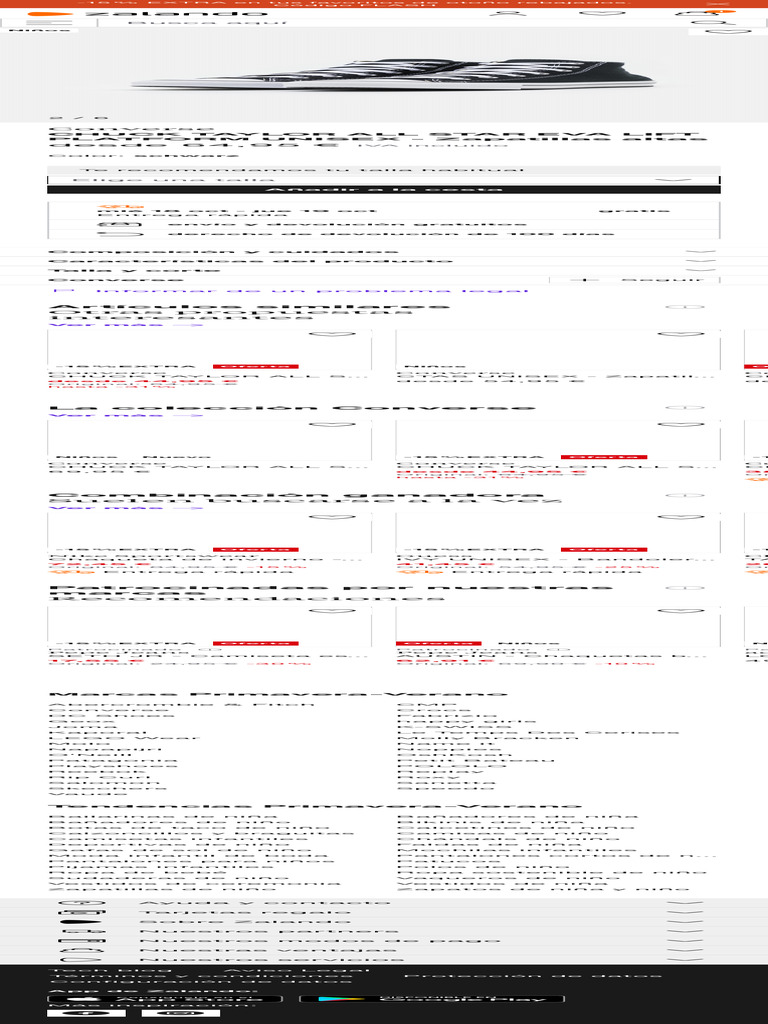 Converse Chuck Taylor All Star Eva Lift Platform | PDF