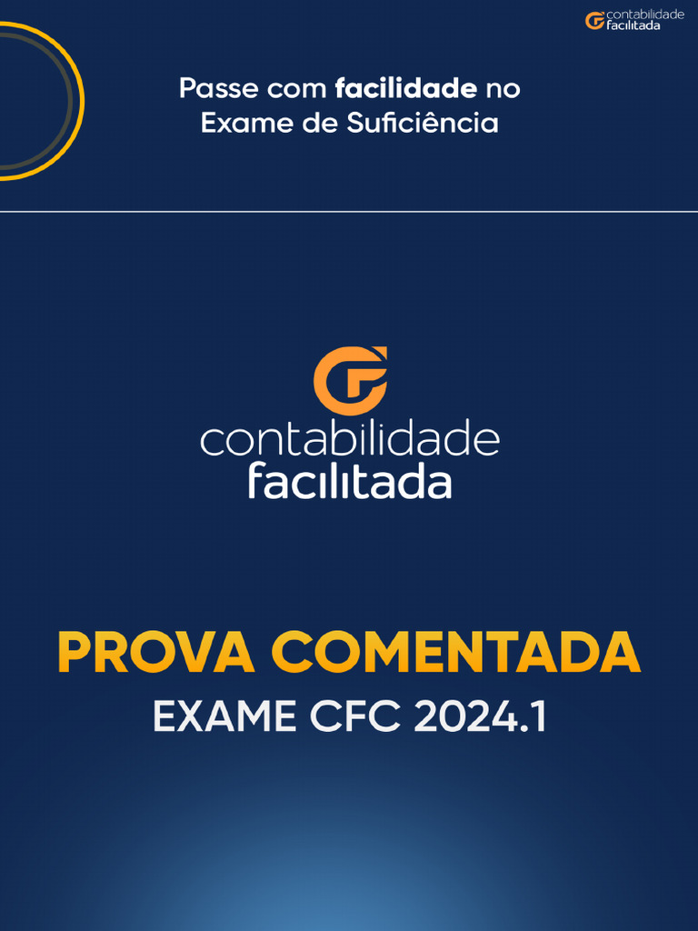 Prova Comentada | PDF