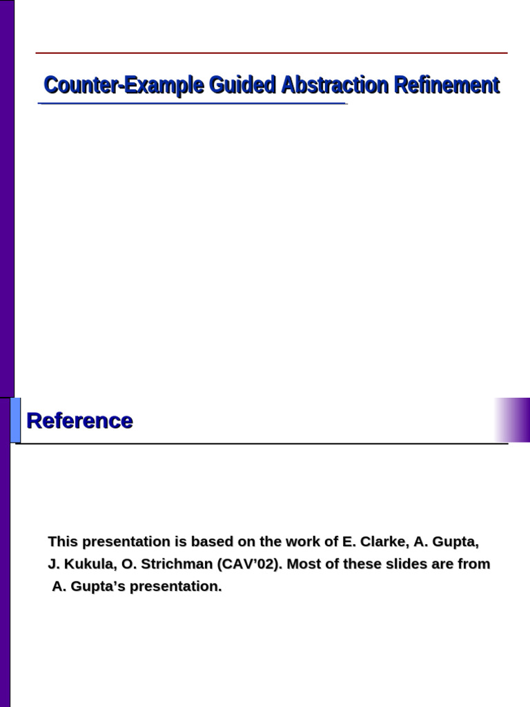 CEGAR | PDF