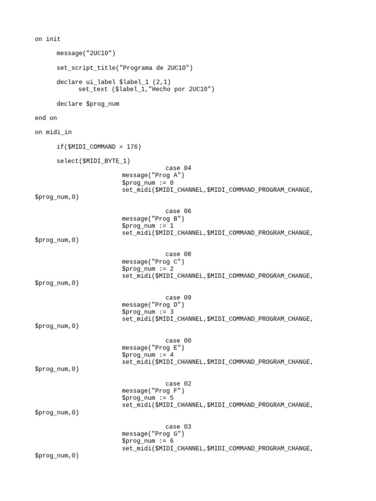 Asignar Botones SCRIPT | PDF