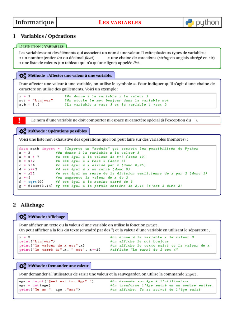 activite_variables_python | PDF
