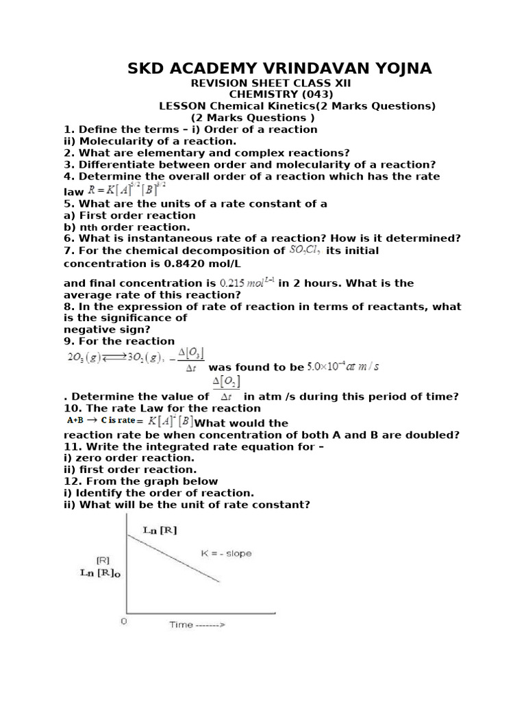 2 Marks Questions | PDF