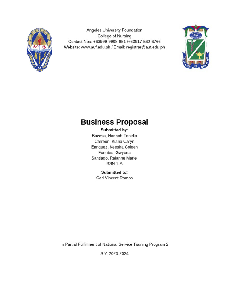 Business Proposal | PDF