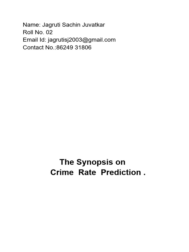 Jagruti Synop | PDF