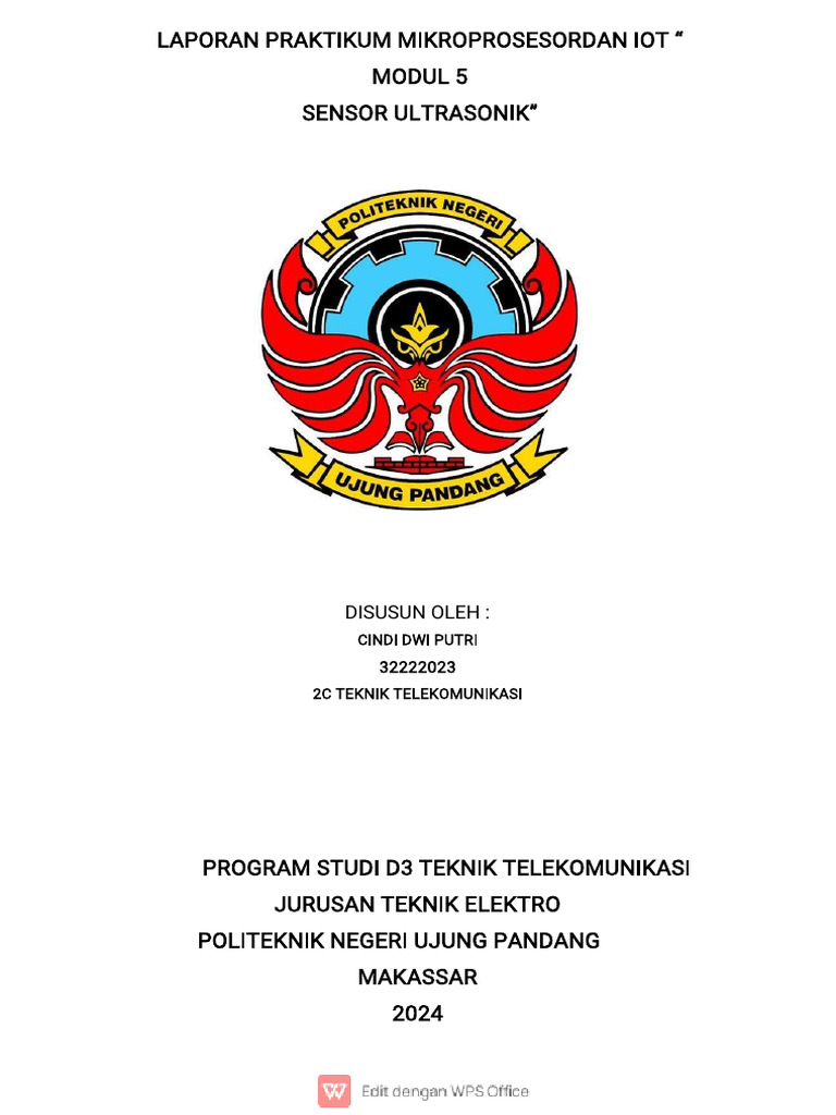 Modul 5 Mikroprosesor Cindi Dwi Putri 32222074 | PDF