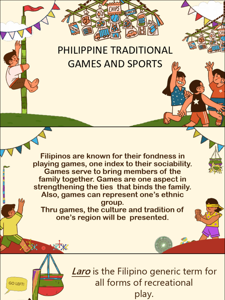 PHILIPPINE TRADITIONAL GAMES | PDF