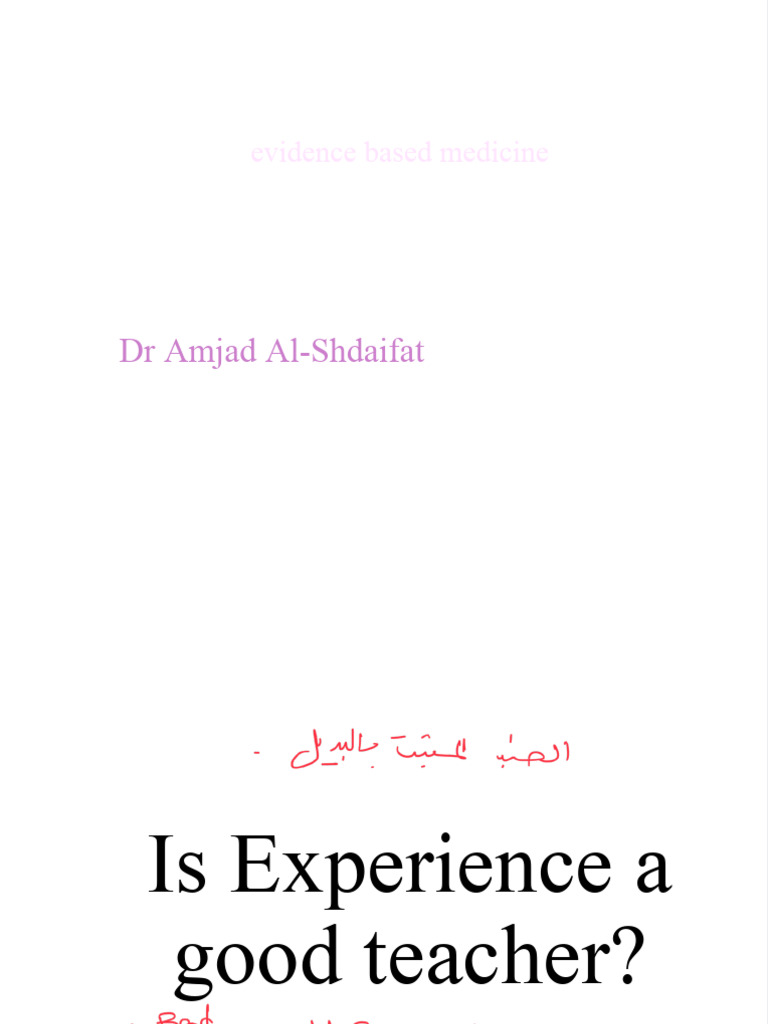 1 - EBM DR - Amjad | PDF