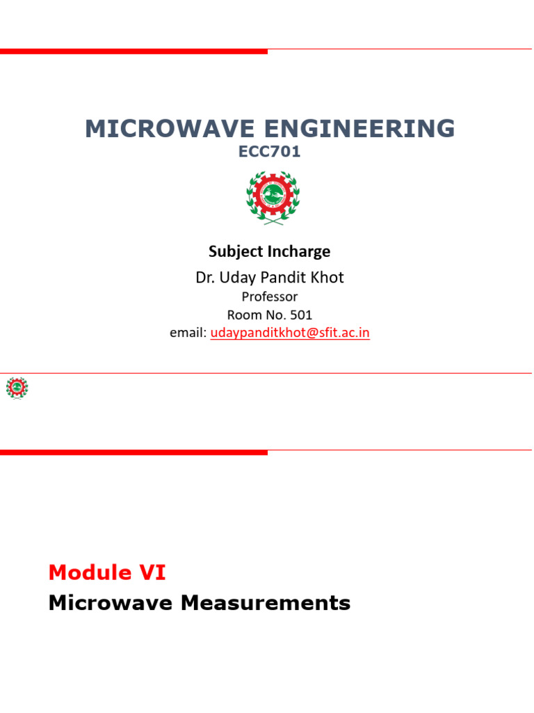 ECC701 Module6 Measurements STD | PDF