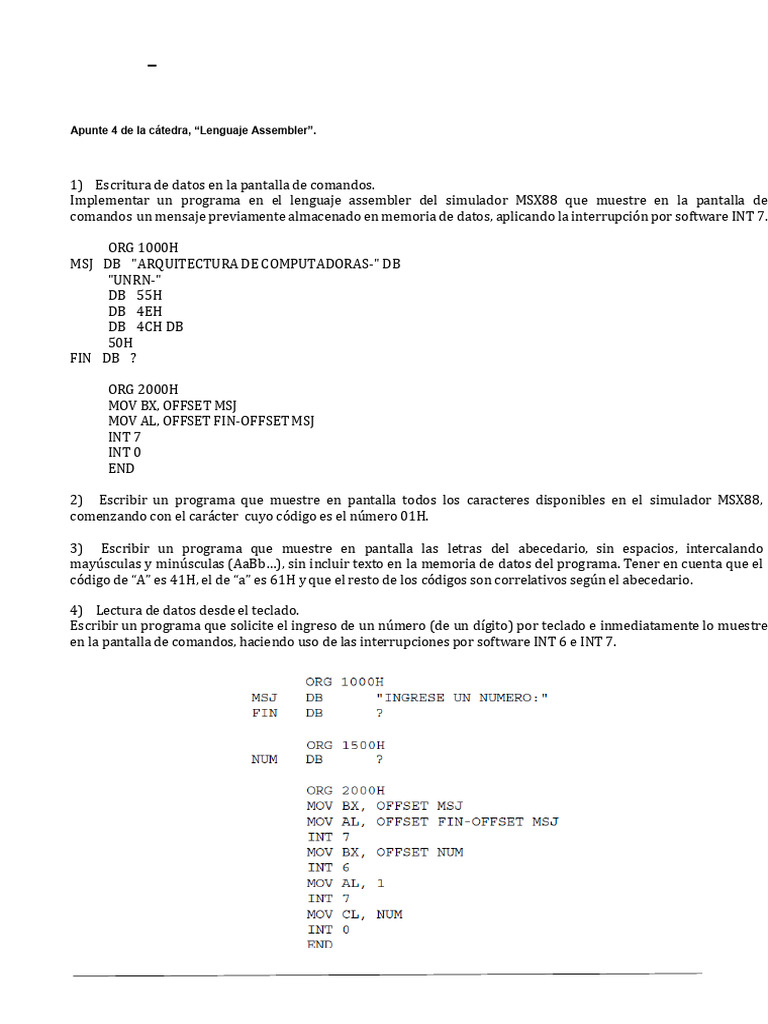 TP 04 - Interrupciones | PDF