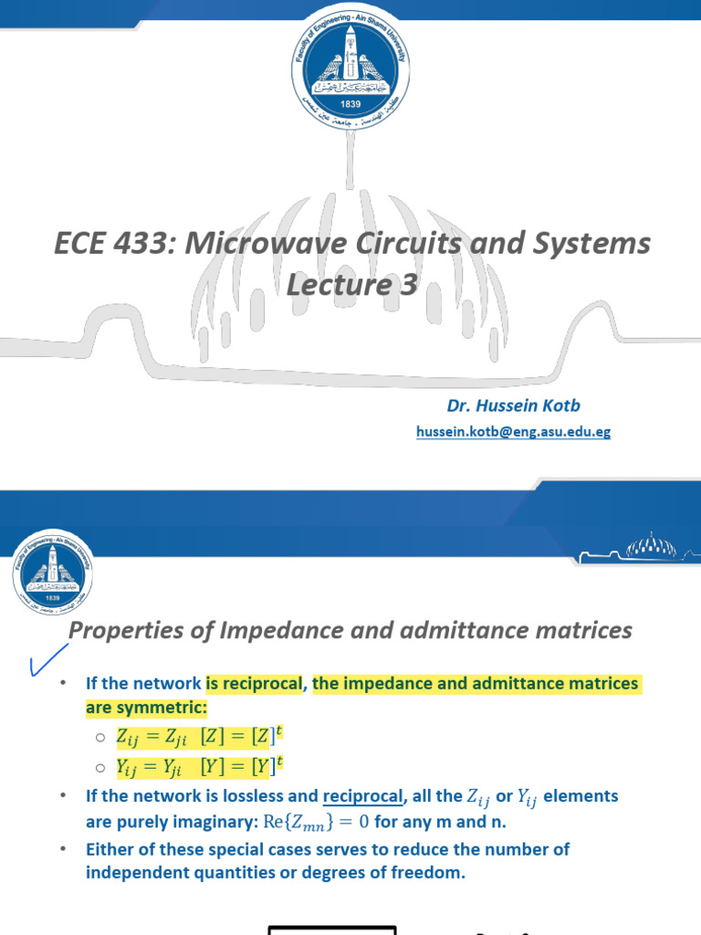 Lecture3 ECE433 | PDF