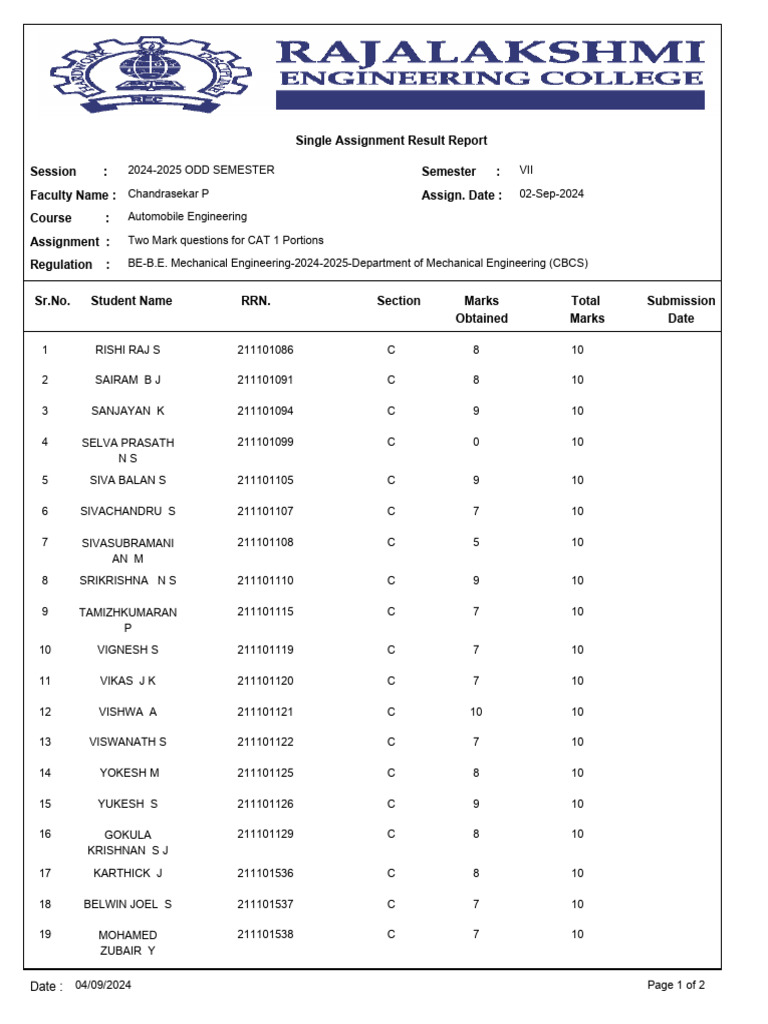 Assignment - 2 Report | PDF