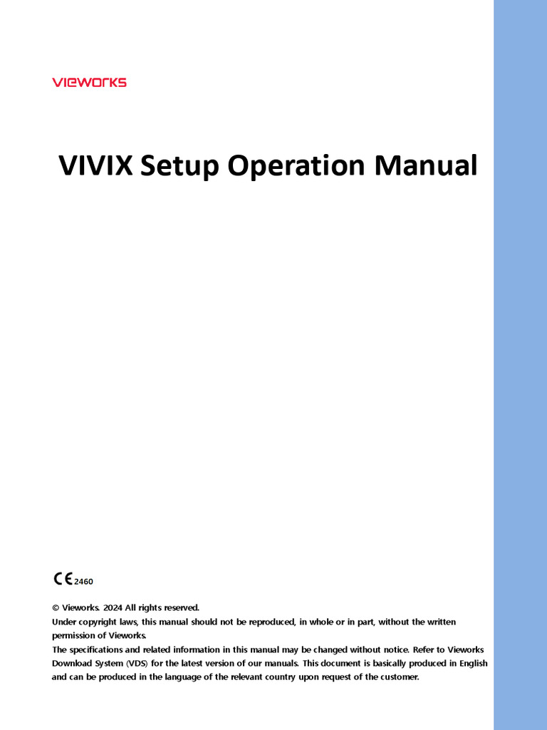 VIVIX Setup Operation Manual.V1.1.15 - EN | PDF