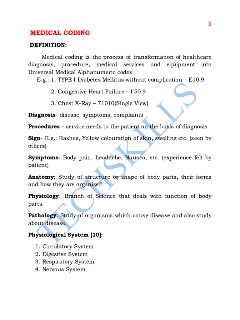 Medical Coding Intro New | PDF