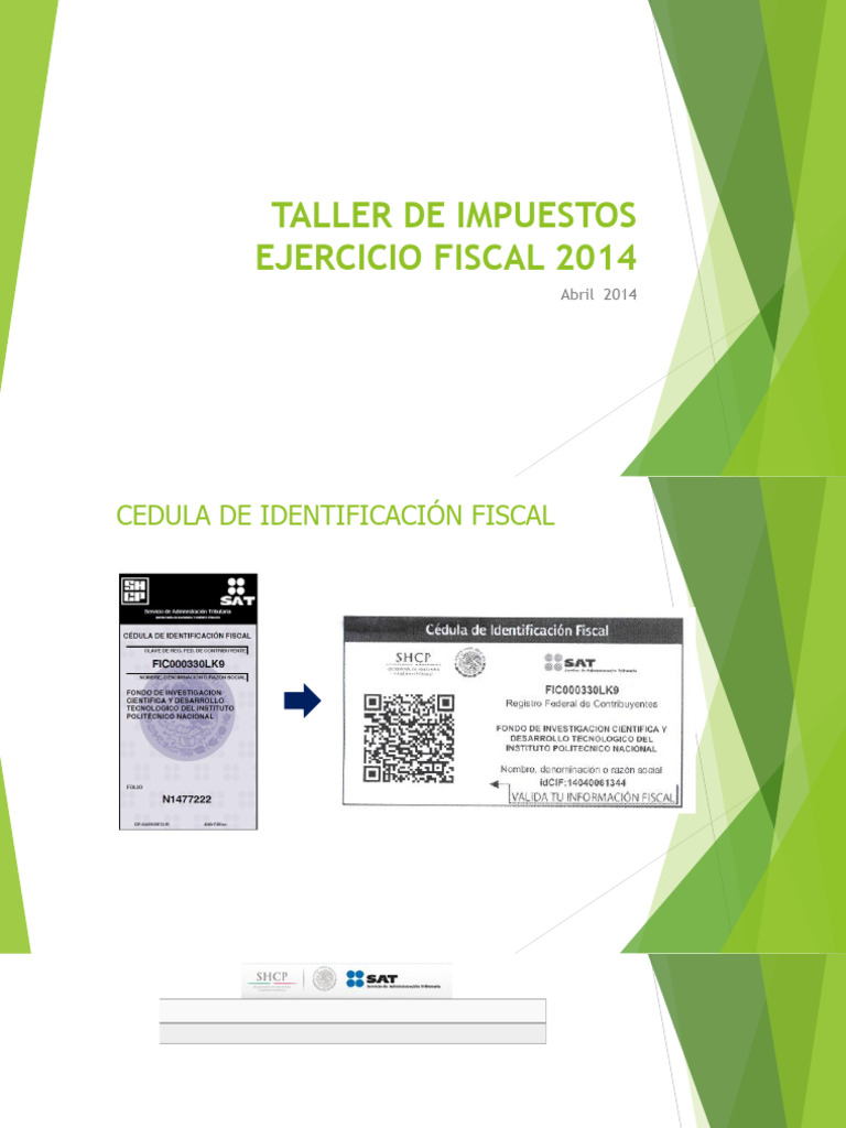 IMPUESTOS FICDT 290414 VF | PDF
