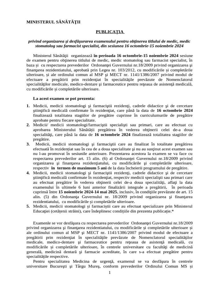 Publicatie Examen | PDF