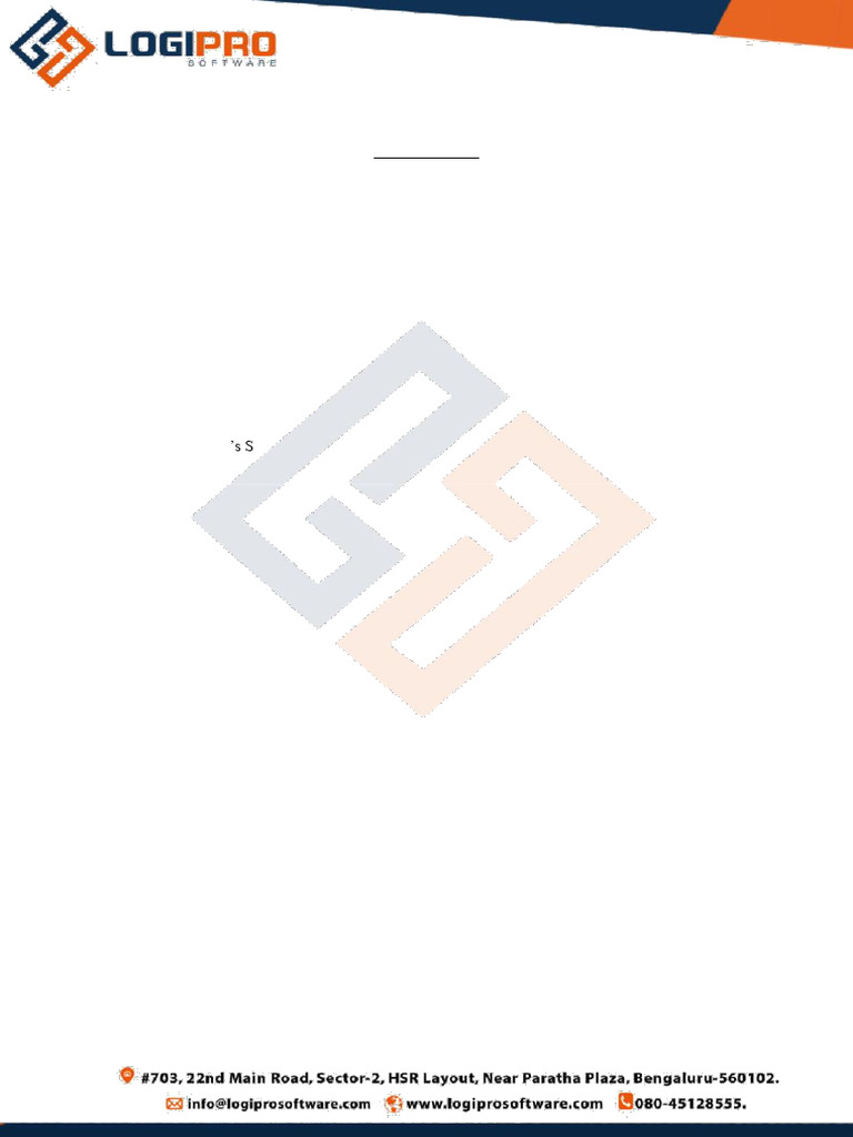 Offer Logipro Software Pvt. LTD | PDF | Salary | Finance & Money Management