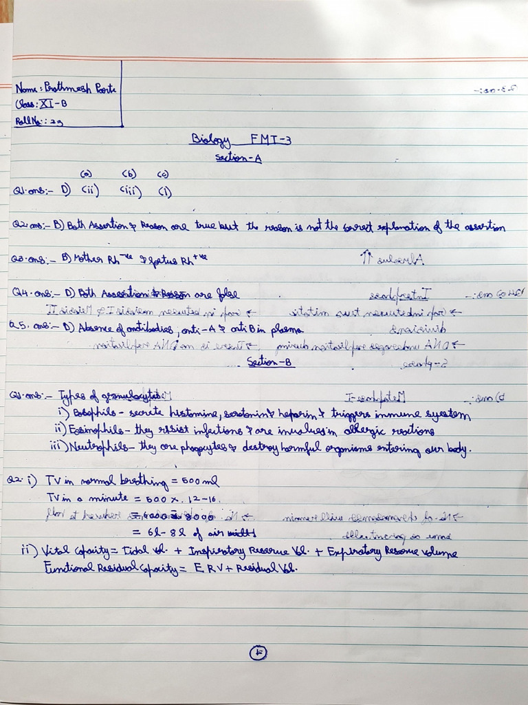 Bio FMT 3 | PDF